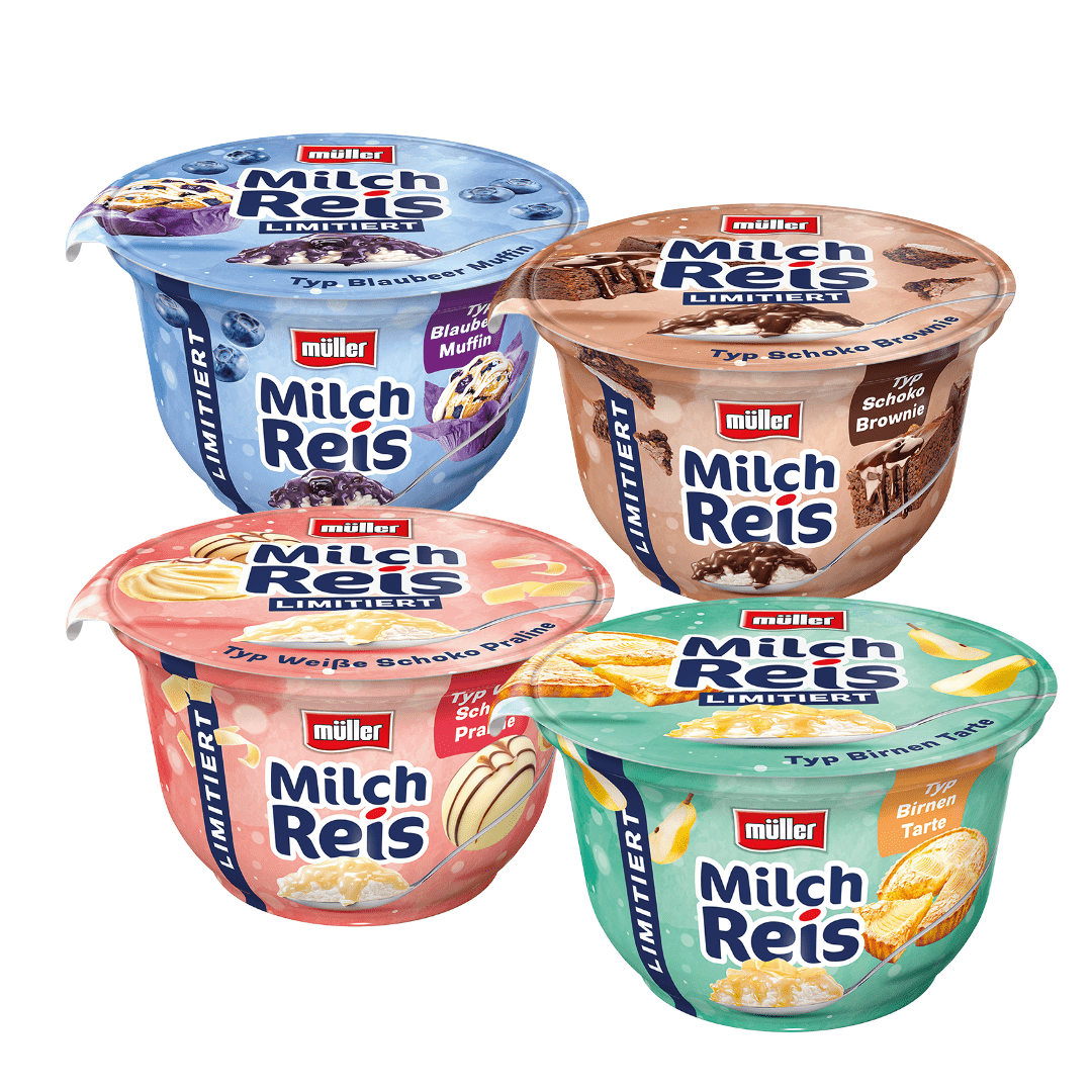 Müller Milchreis Limitiert Typ Weiße Schoko Praline – Foodnewsgermany.de